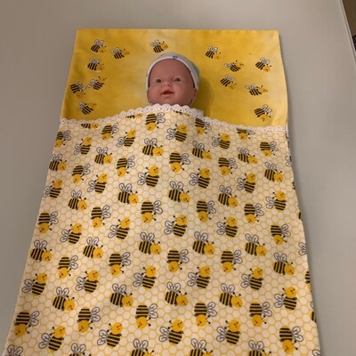 Doll Ready Bed PDF Sewing Pattern Baby Doll Nap Time Play Mat Sewing ...