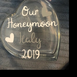 Personalised Honeymoon Destination Sand Keepsake Bottle Jar - Etsy