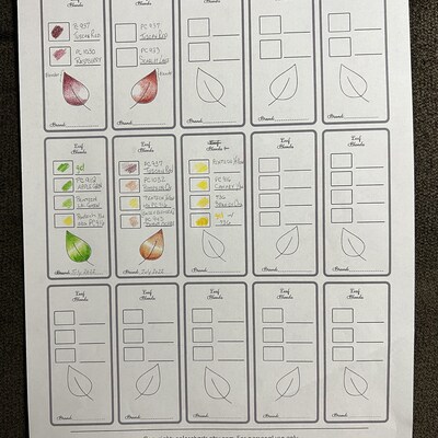 Lyra Rembrandt Polycolor Pencil Chart 72 Color Swatch PDF - Etsy