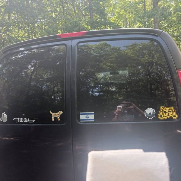 KEEP ON VANNIN' Decal Sticker Vinyl Vintage Retro Custom Van Life 2% ...