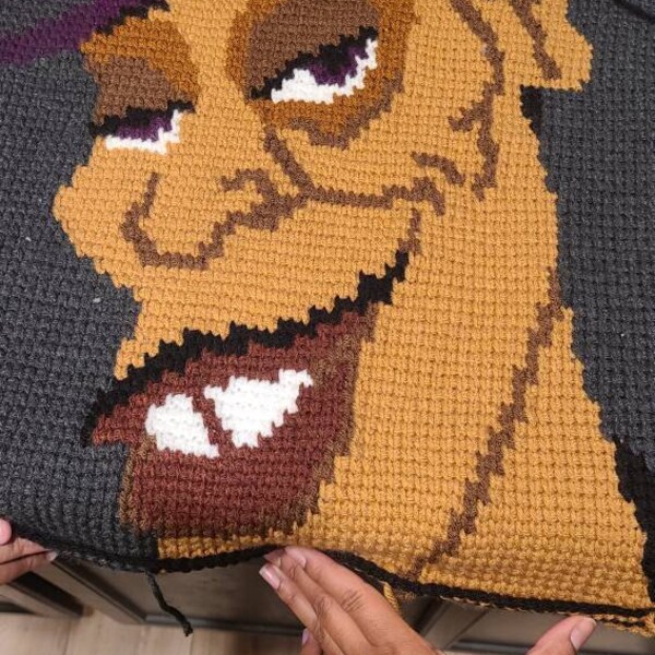 Patriotic Eagle Graph PATTERN ONLY With Written Instruction - Etsy