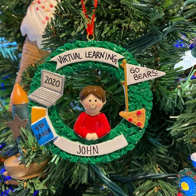 Attending College Personalized Christmas Ornament Student Ornament High ...