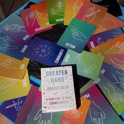 Greater Hand Oracle Cards a Tarot Companion Deck - Etsy