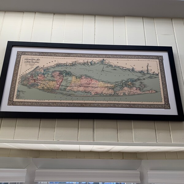 Long Island, Long Island Map, Map Long Island, Island Map, Travellers ...