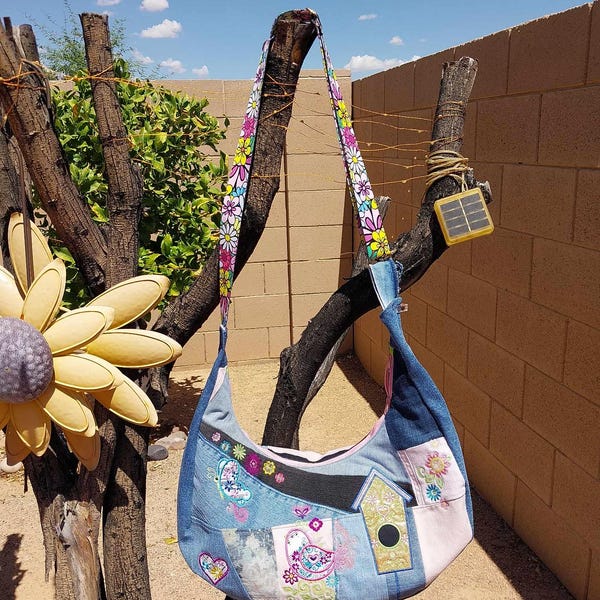 Crescent Bag Sewing Pattern, Oversized Hobo Bag, Crossbody Bag ...