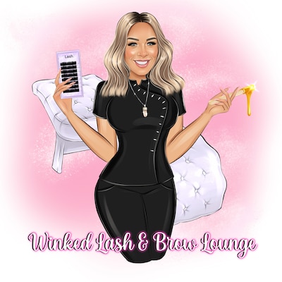 Lash Technician Logo, Lash Studio Logo, Lash Extensions Logo Design ...