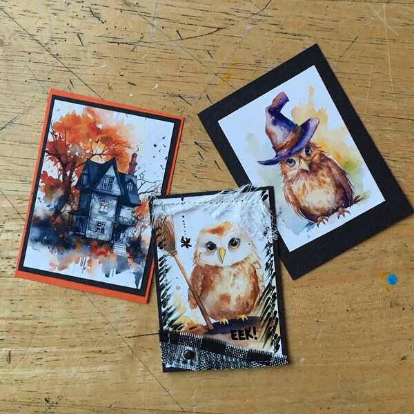 Watercolor Halloween Animals Clipart PNG Bundle, 20 PNG Halloween ...