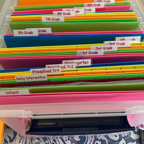 Milestone Tote Labels , DIY Memory Box Kit , Baby Memory File Box ...