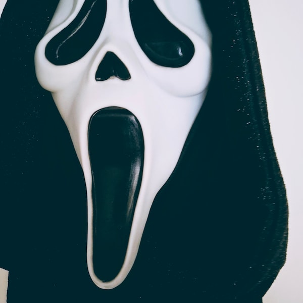 Scary Movie Ghostface Scream Ghost Face Wassup Mask - Etsy
