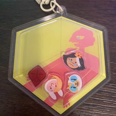 Toh Magnetic Hard Enamel Pin - Etsy