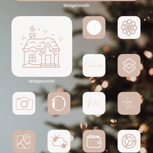 Ios 14 Beach App Icons Blue Beach Pack Icons Aesthetic Line - Etsy