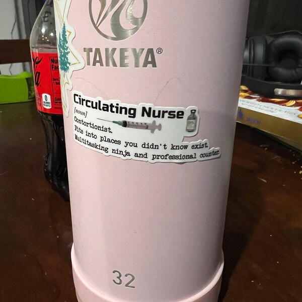 I Love Fall prevention Sticker, Funny Physical Therapy Sticker, Gait ...