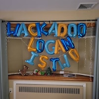 Wackadoo Custom Name is Two Bluey Balloon Banner Bluey Themed Birthday ...