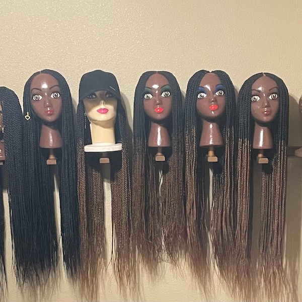 Hanging Wig Rack | Ultimate Space-saving Display & Storage for Multiple ...