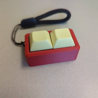 Mechanical Switch Clicky Fidget Pastel Rainbow Th W/ Strap Keyboard ...