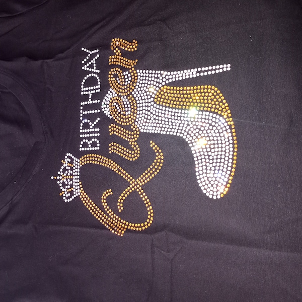Classy With a Touch Rhinestone/bling T-shirt. - Etsy