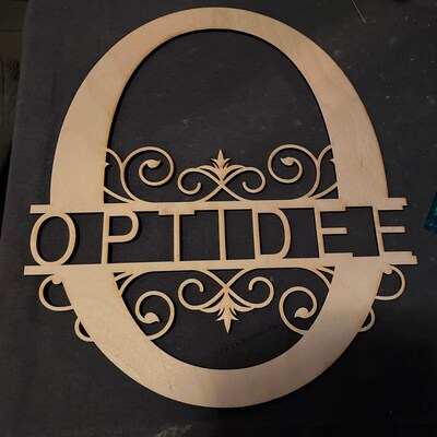 Split Regal Monogram Alphabet Letters Laser Cut Files Digital Download ...