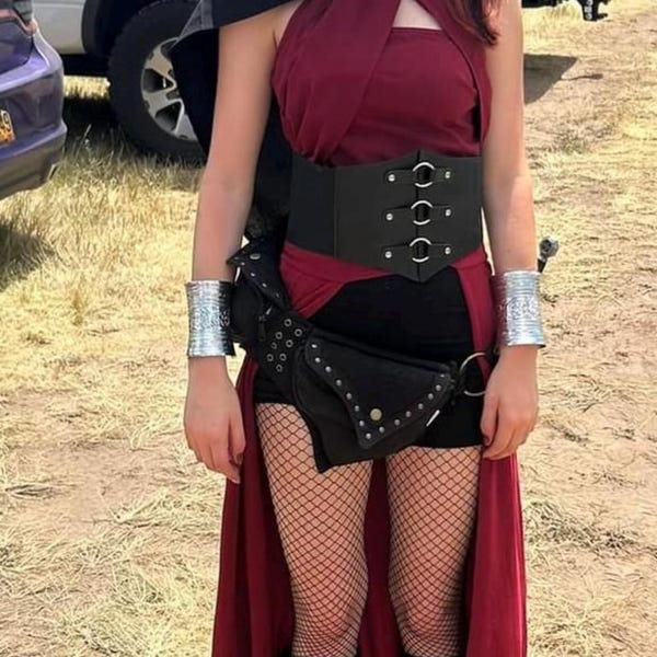 Festival Duster Skirt ~ Wear Over Anything - Skirt Cape ~ Elven Forest ...