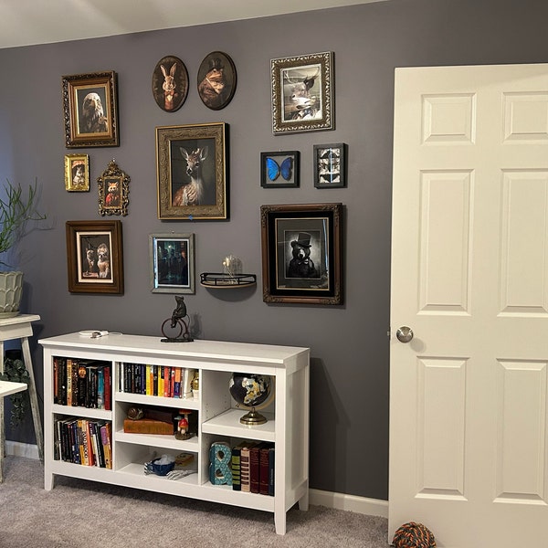 A Murder of Crows Gothic Painting | Crow Wall Decor, Victorian ...