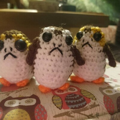 Porg Star Wars Mini Amigurumi Pattern PDF Crochet Pattern - Etsy