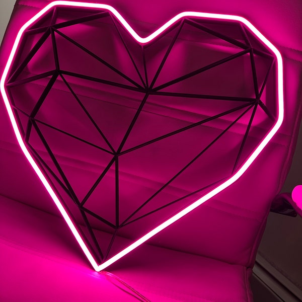 Basketball Hoop Neon Sign, Basketball Hoop LED Light, LED Basketball ...