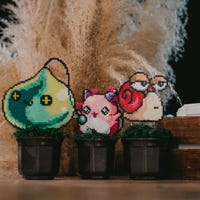 Maplestory, Green Slime, Red Snail, Maplestory Cactus, Nependeath ...