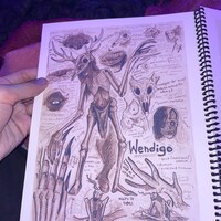 West Virginia Cryptozoology Monster Map - Etsy