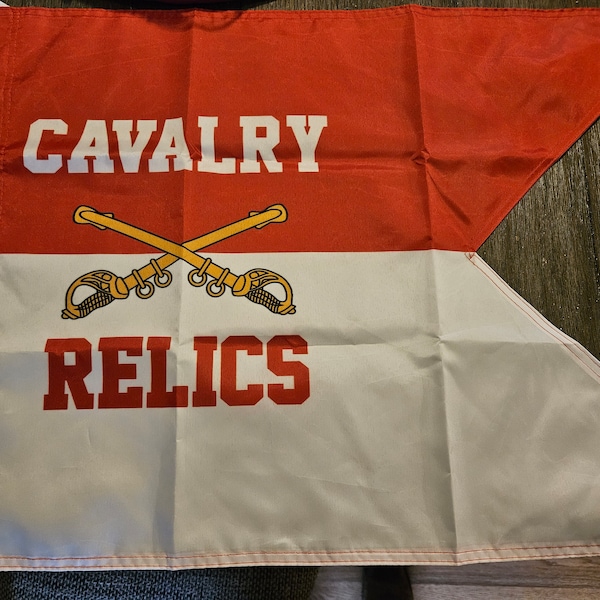 Custom Cavalry Guidon | Double Sided | 20"x27" | CAV | Free Shipping - Etsy