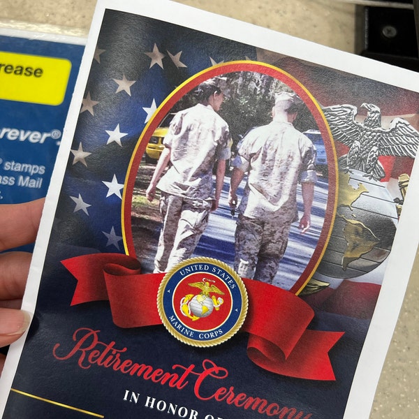 ALL BRANCHES - Custom Military Retirement Program - Etsy