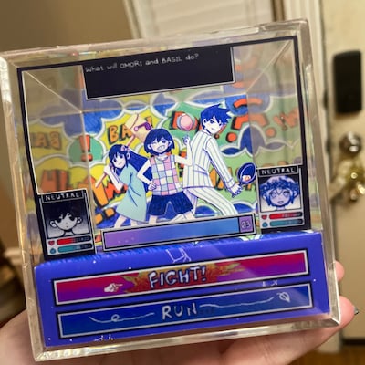 OMORI Neighbor's Room 3D Cube Diorama - Etsy Canada