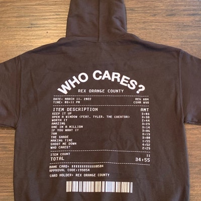 Yellow Smiley Face Who Cares Logo Rex Inspired Sticker - Etsy