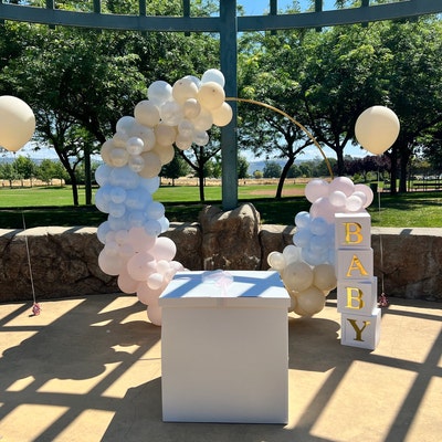 Jumbo Gift Box the 28x28x28 Inch Big Gift Box / Oversized Gender Reveal ...