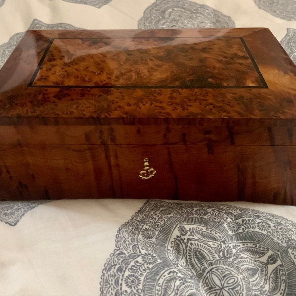 Wood Keepsake Box - Wooden Keepsake Box Engraved - 10"x6" Solid Wood ...