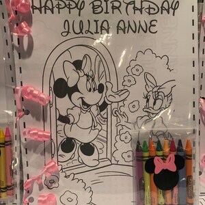 Minnie Mouse Party Favors, Minnie Mouse Crayon Set, Minnie Mouse ...