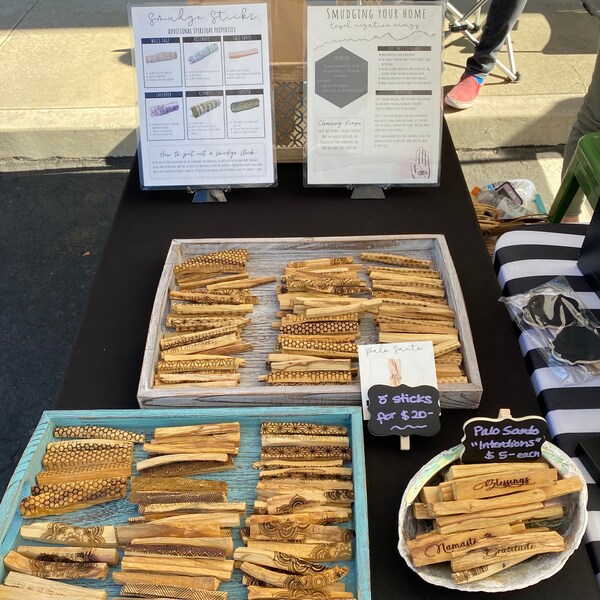 Smudging Instructions Double-sided Sage Information Card | Smudging ...