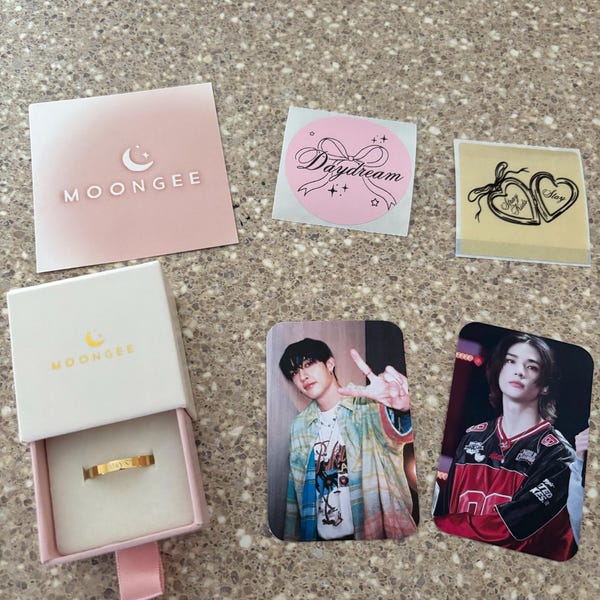 Stray Kids RING/ Personalized Ring, KPOP, Stay, Subtle Engraved Ring ...
