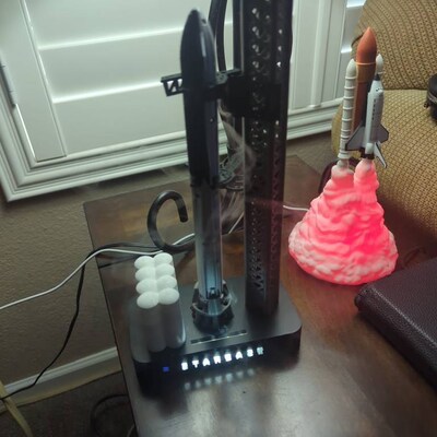 3D Printed Venting SLS Rocket A Desktop Model of Nasa's Space Launch ...