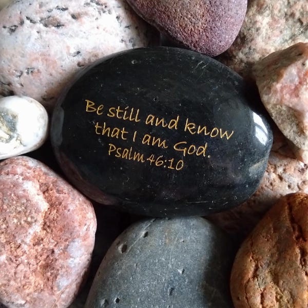 Engraved River Rocks - Scripture Verses, Sold Individually - Etsy