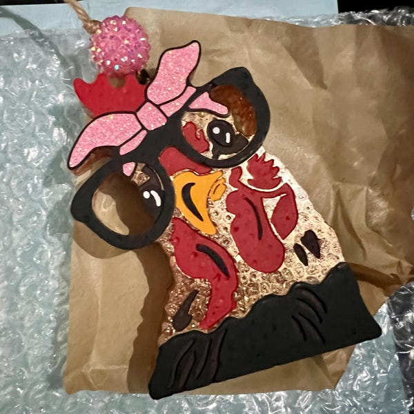 Chicken Freshie, Bird Freshie, Car Freshie, Farm Freshie - Etsy