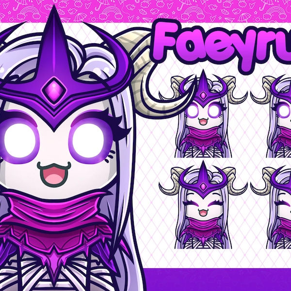 Clove VALORANT Chibi Pngtuber Model for Twitch/youtube | Vtuber Model ...