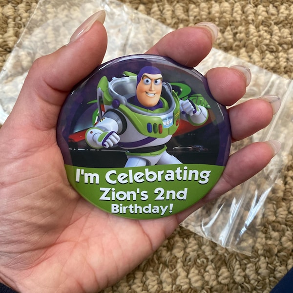 Disney Inspired Celebration Buttons, Custom Gold Disney Wedding Buttons ...