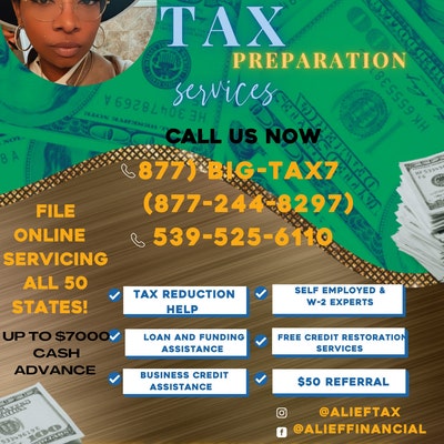 Tax Preparer Digital Business Card & Standard Business Card Bundle, Tax ...
