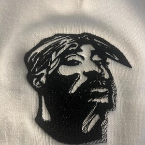 2 Pac | Tupac | Embroidery Design - Etsy