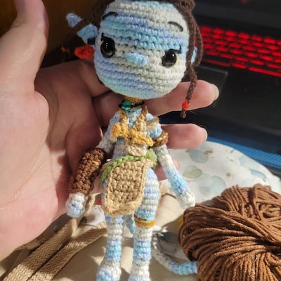 Amigurumi Crochet Pattern : Rastafairy Doll in English and French Doll ...