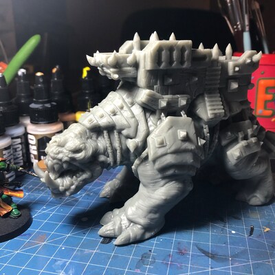 Orkoth Squiggoth Squig Ork Mount Wargaming Monster D&D - Etsy
