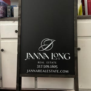 Small Business Sign Logo Your Actual Logo Square Hanging Sign Art ...