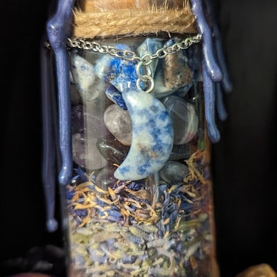 Peace and Calm Spell Jar Anti-anxiety and De-stress Intention ...