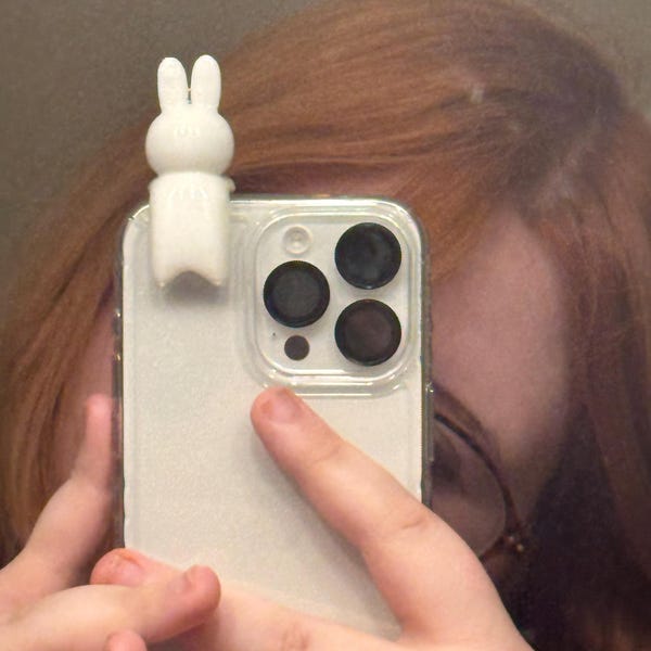 Miffy Bun Phone Hipper - Etsy