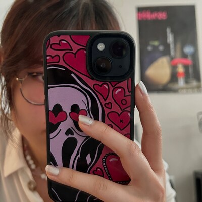 Ghost Face Phone Case Cute Phone Case iPhone 15 Pro Max Case 14 Plus 14 ...