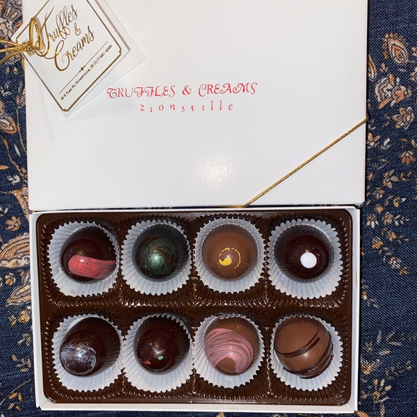 Signature Chocolate Truffle Gift Box, Birthday Gift, Valentine's Day ...